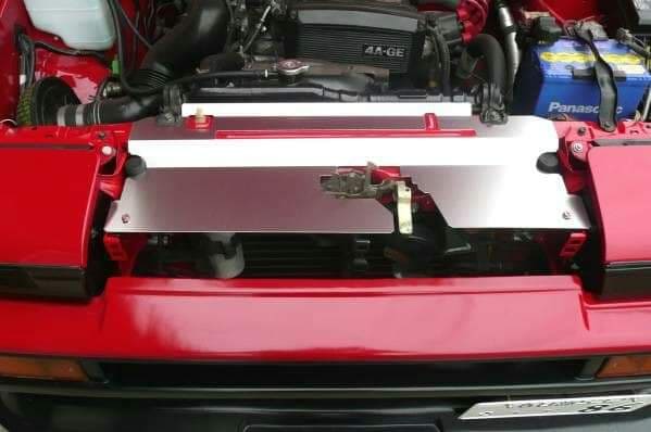 TOYOTA COROLLA AE86 TRUENO RADIATOR COOLING PANEL / PLATE