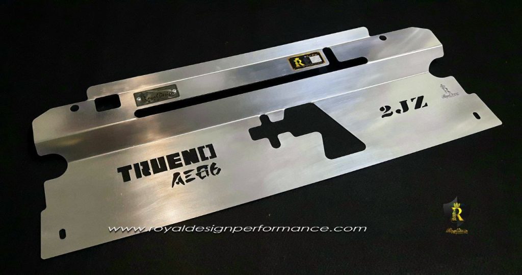 TOYOTA COROLLA AE86 TRUENO RADIATOR COOLING PANEL / PLATE