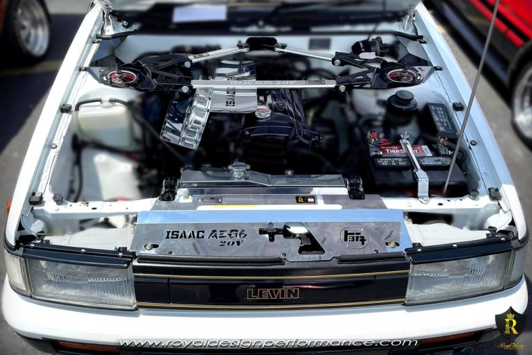 TOYOTA COROLLA AE86 LEVIN RADIATOR COOLING PANEL / PLATE